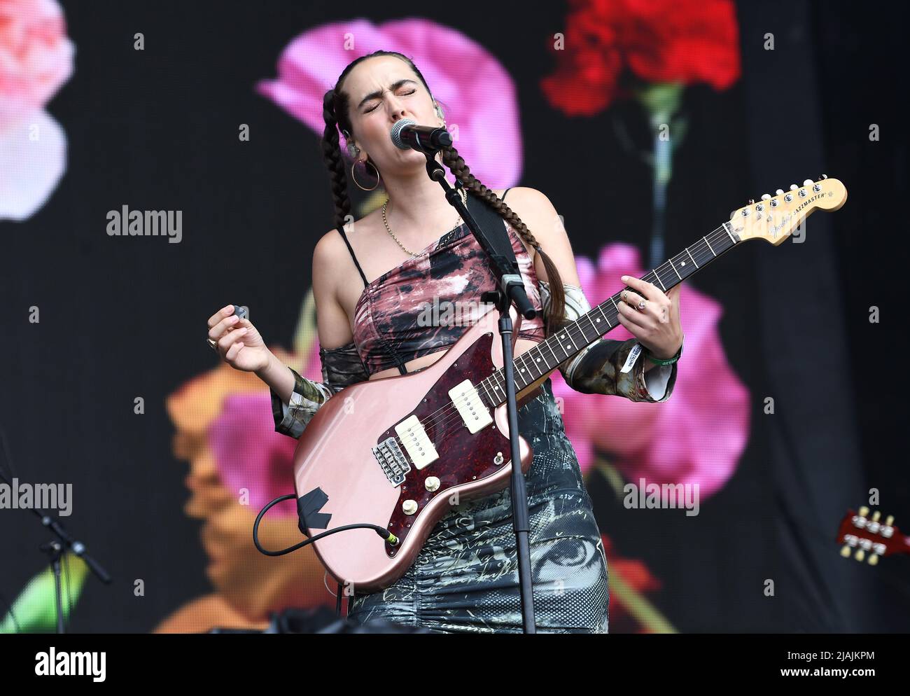 Singer, songwriter and guitarist Ana García Perrote is shown performing ...