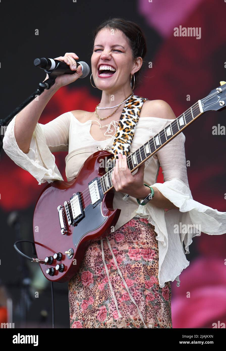 Singer, songwriter and guitarist Carlotta Cosials is shown performing ...