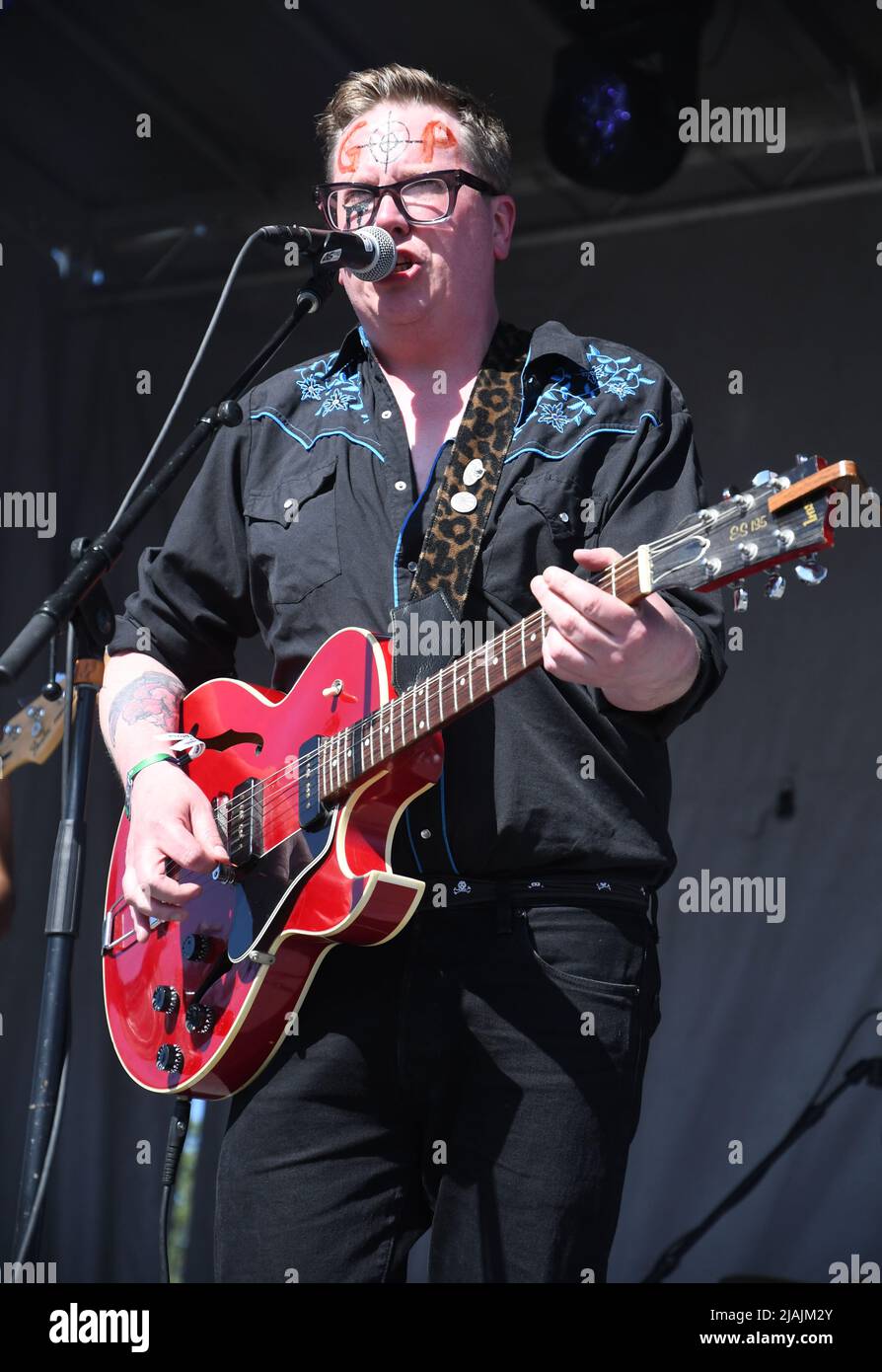 Singer, songwriter and guitarist Aaron Perrino is shown performing on ...