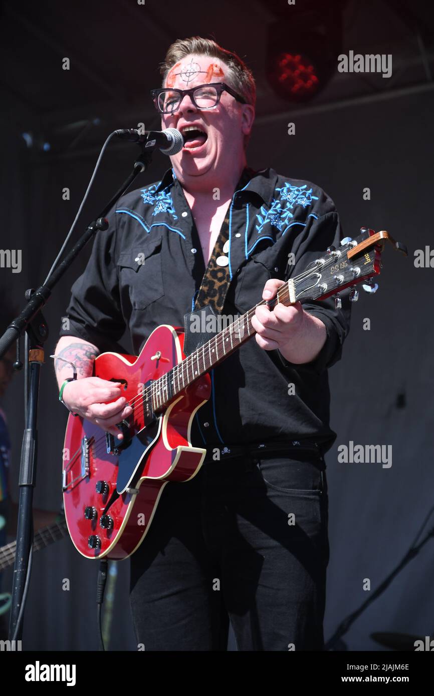 Singer, songwriter and guitarist Aaron Perrino is shown performing on ...