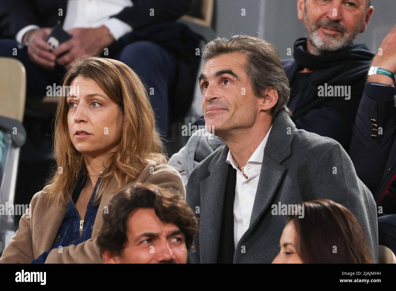 Paris, France. May 30, 2022, Adele Van Reeth, Raphael Enthoven in the ...