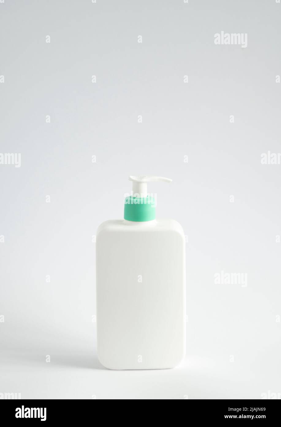 Liquid container for gel, lotion, cream, shampoo, bath foam. Cosmetic ...