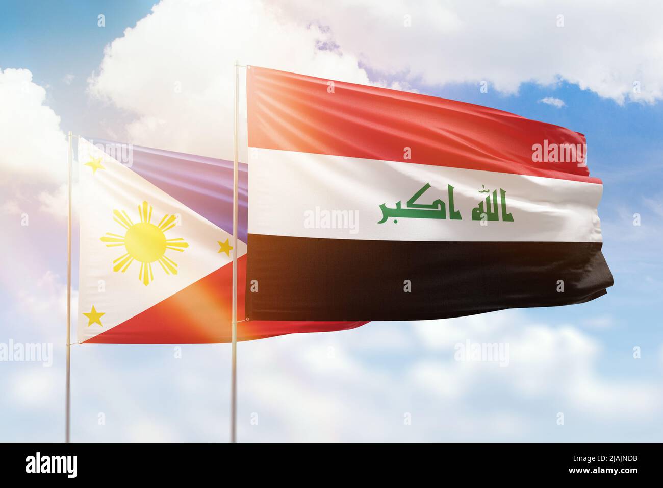 Philippines iraq flag hi-res stock photography and images - Alamy