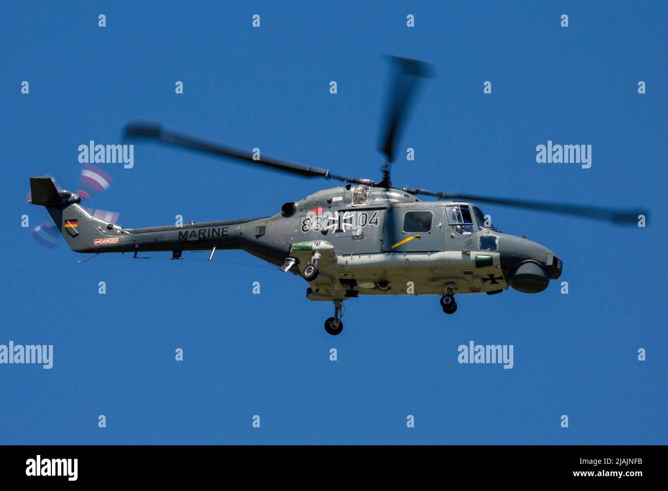 German Navy Lynx helicopter used for Submarine hunting, Wittmund ...