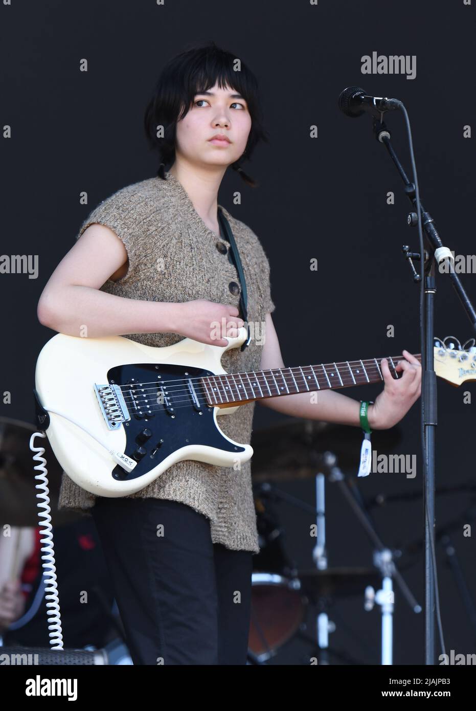 Singer, songwriter and guitarist Nora Cheng is shown performing on ...