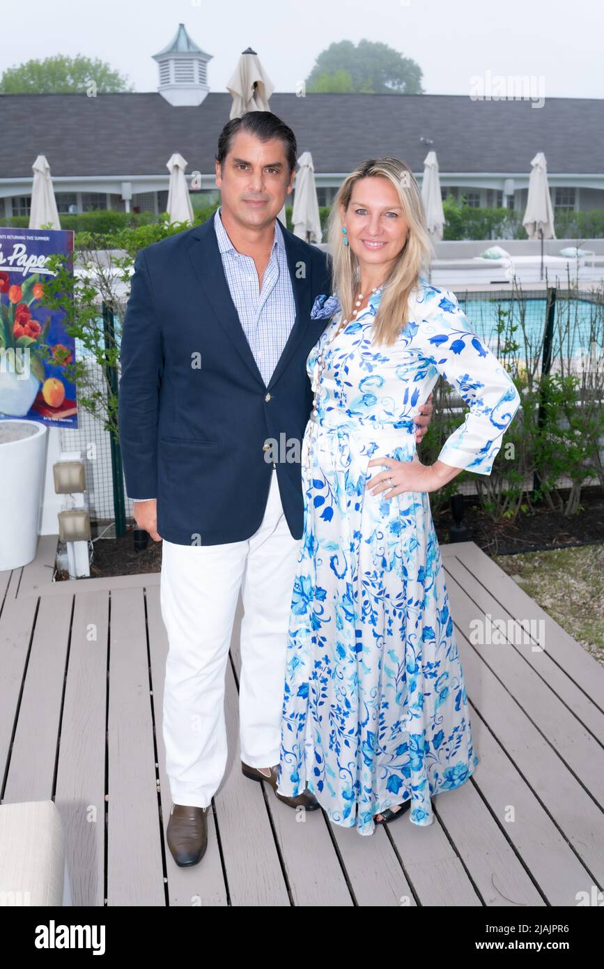 Guest and Marina Cocher attend Dan's Papers VIP Summer Kickoff ...