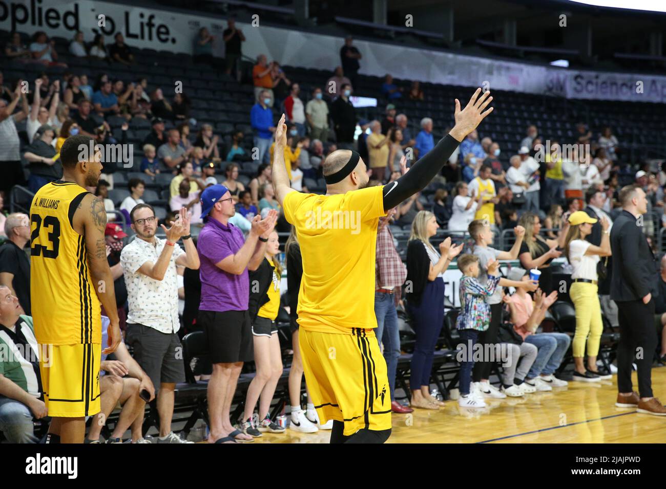 May 29th 2022, London Ontario Canada. The London LIghtning take a 2-0 ...
