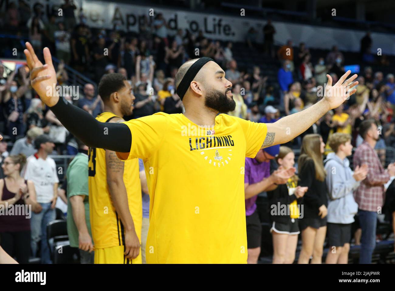 May 29th 2022, London Ontario Canada. The London LIghtning take a 2-0 ...