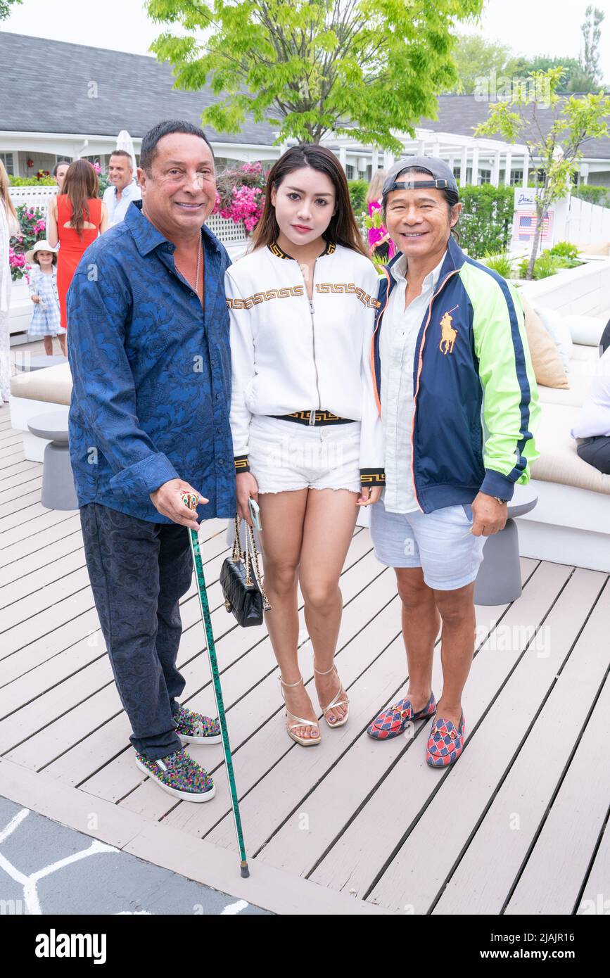 Ivan Wilzig, guest and George Caio attend Dan's Papers VIP Summer ...