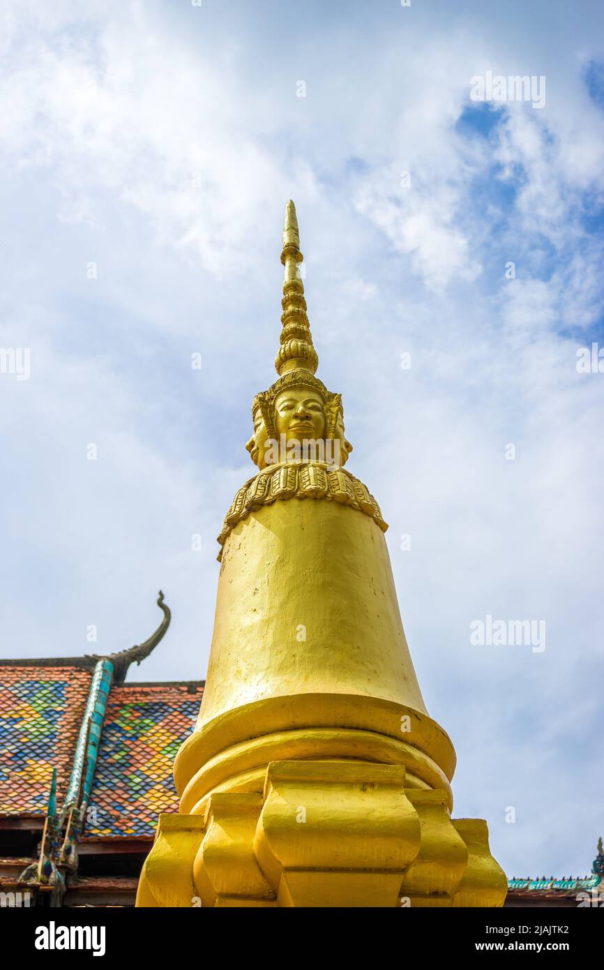 An Giang province, Vietnam - 01 May 2022: view of Xa Ton or Xvayton ...