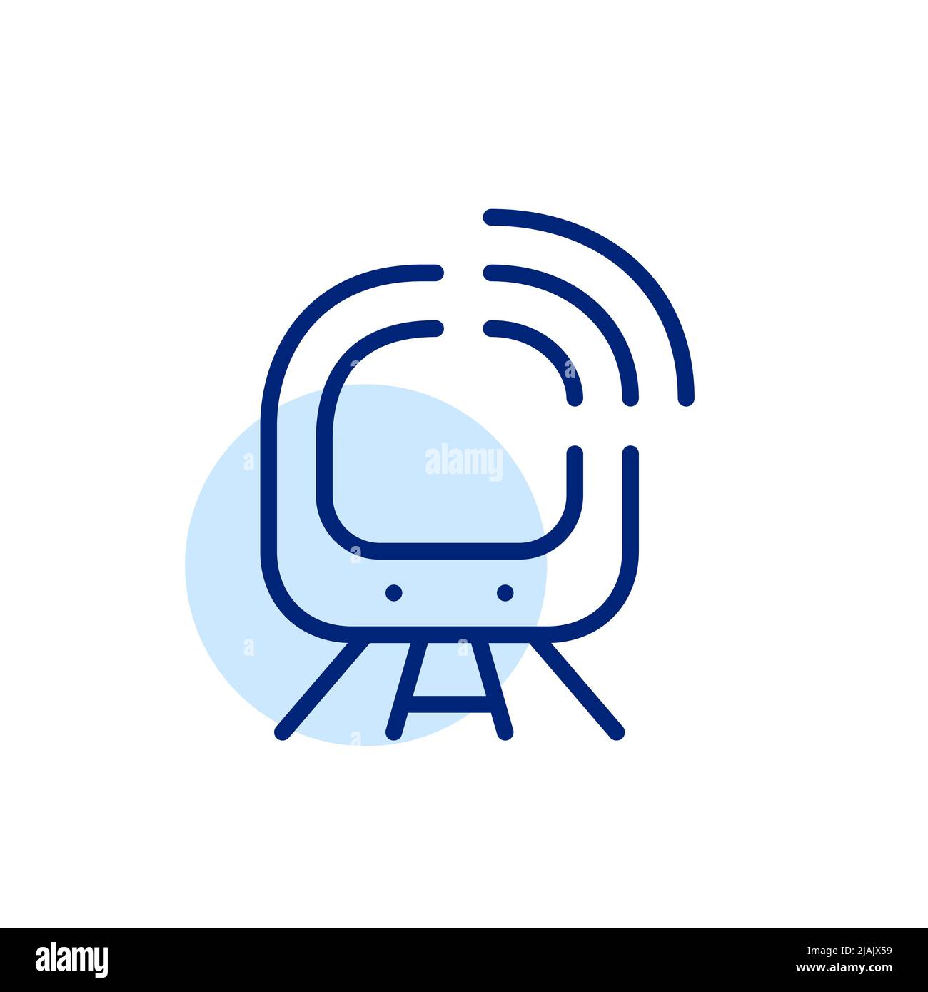 Information pixel perfect linear Stock Vector Images - Alamy