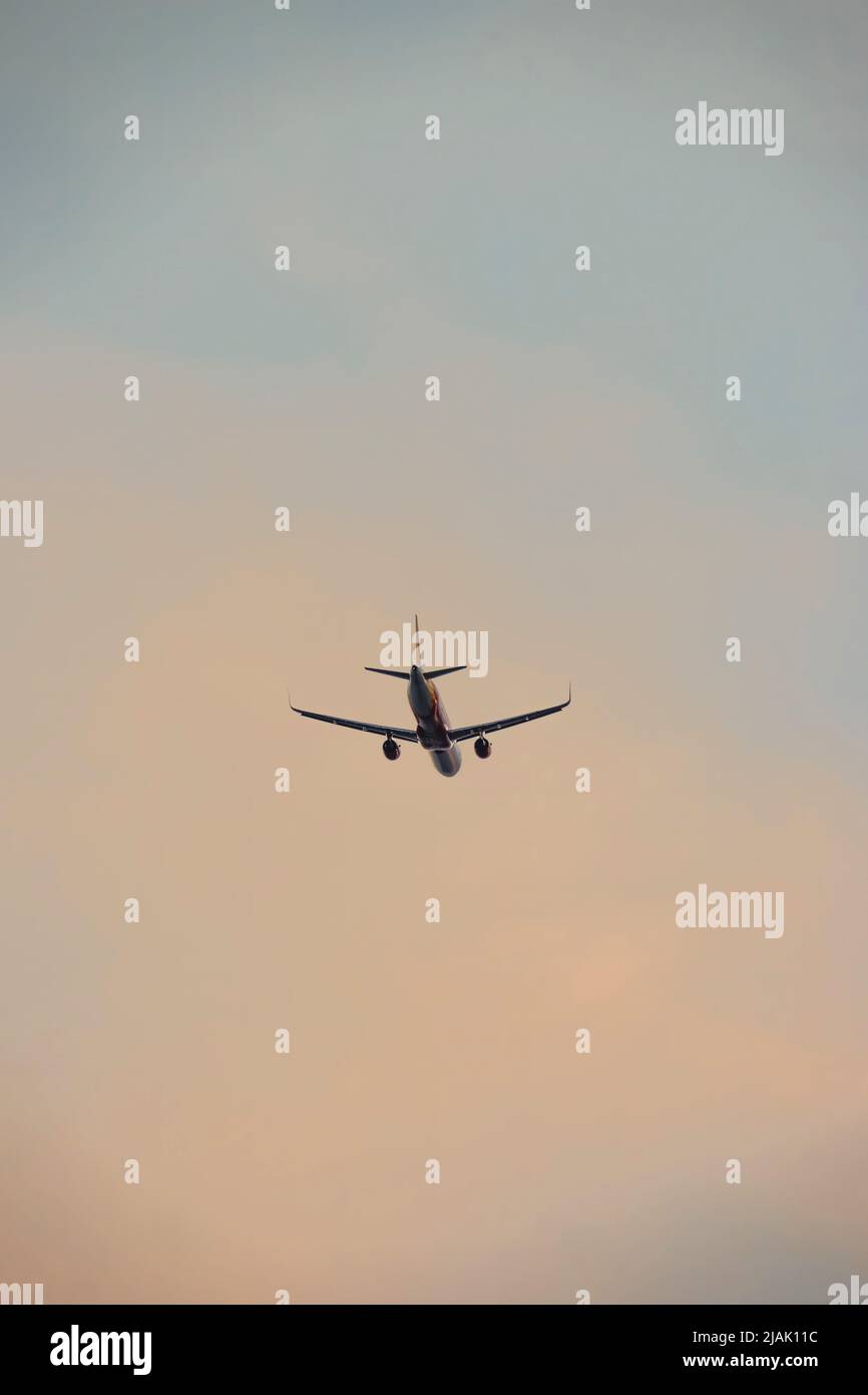 Air transportation system used to transport people and goods by air ...