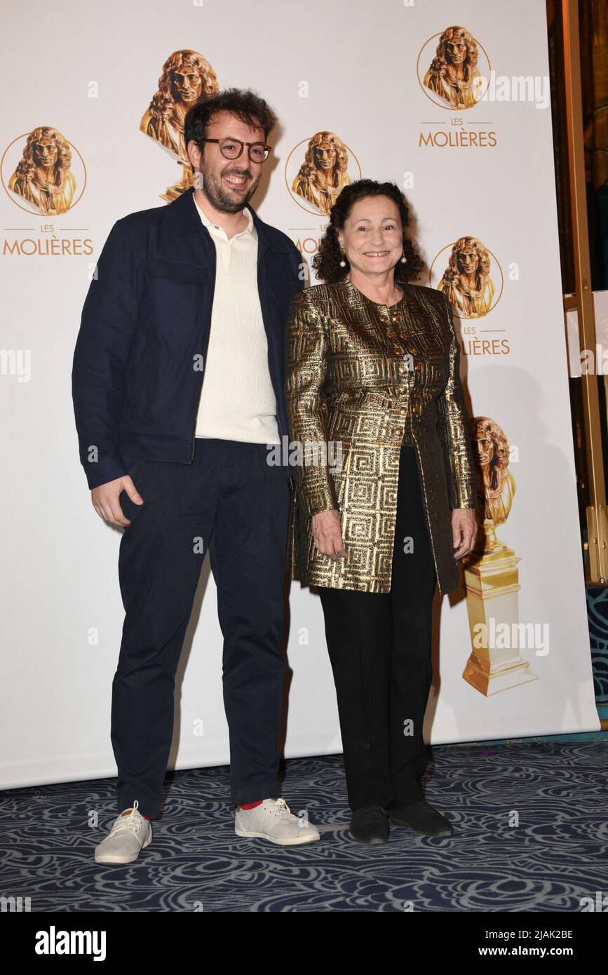 Paris, France, on May 30, 2022. Fabio Marra and Catherine Arditi ...