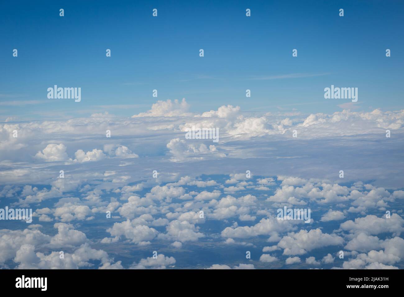sky and clouds view from airplan background Stock Photo - Alamy