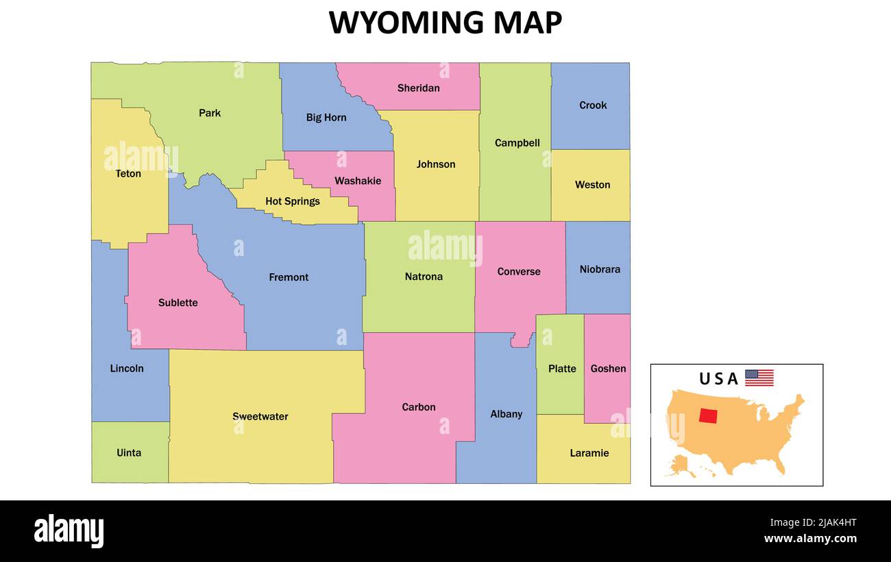 Jackson montana map Stock Vector Images - Alamy