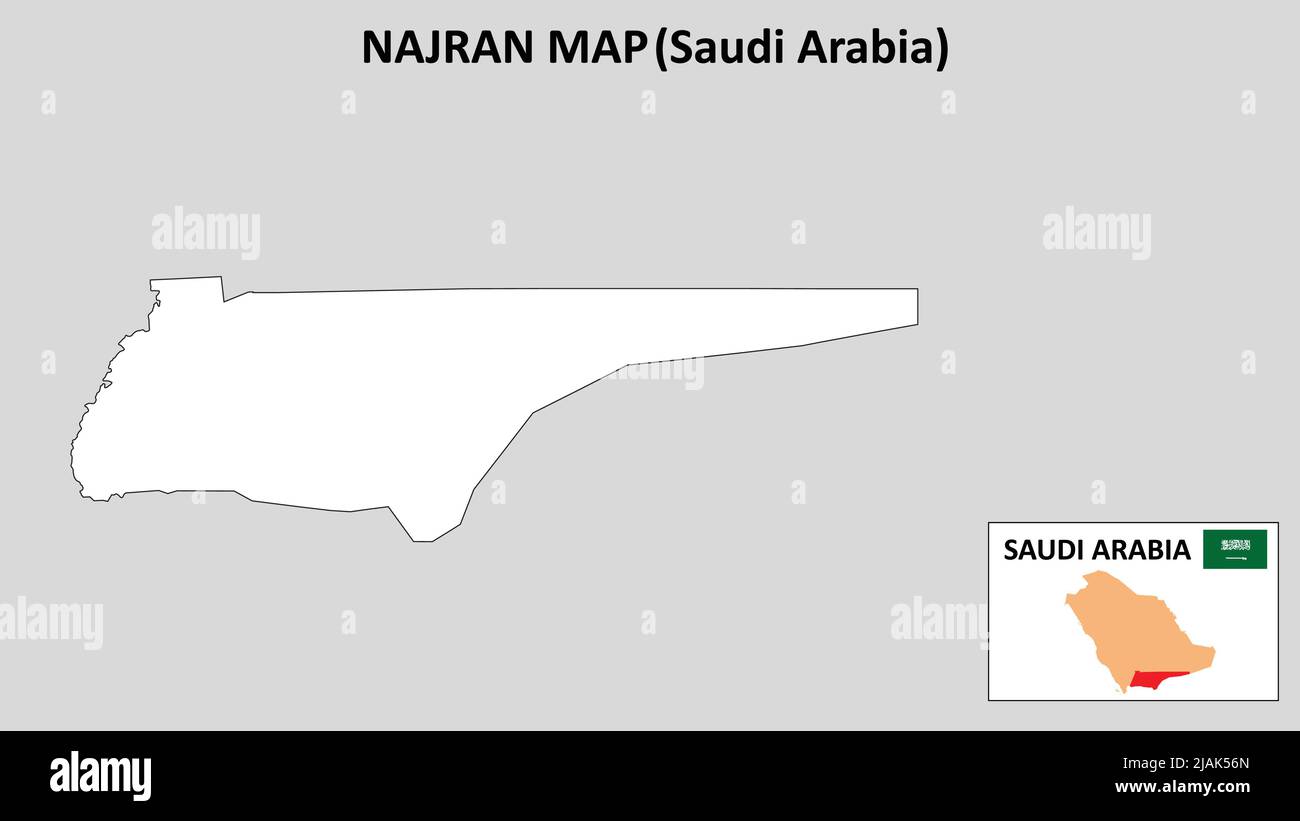 Saudi arabian map Stock Vector Images - Alamy