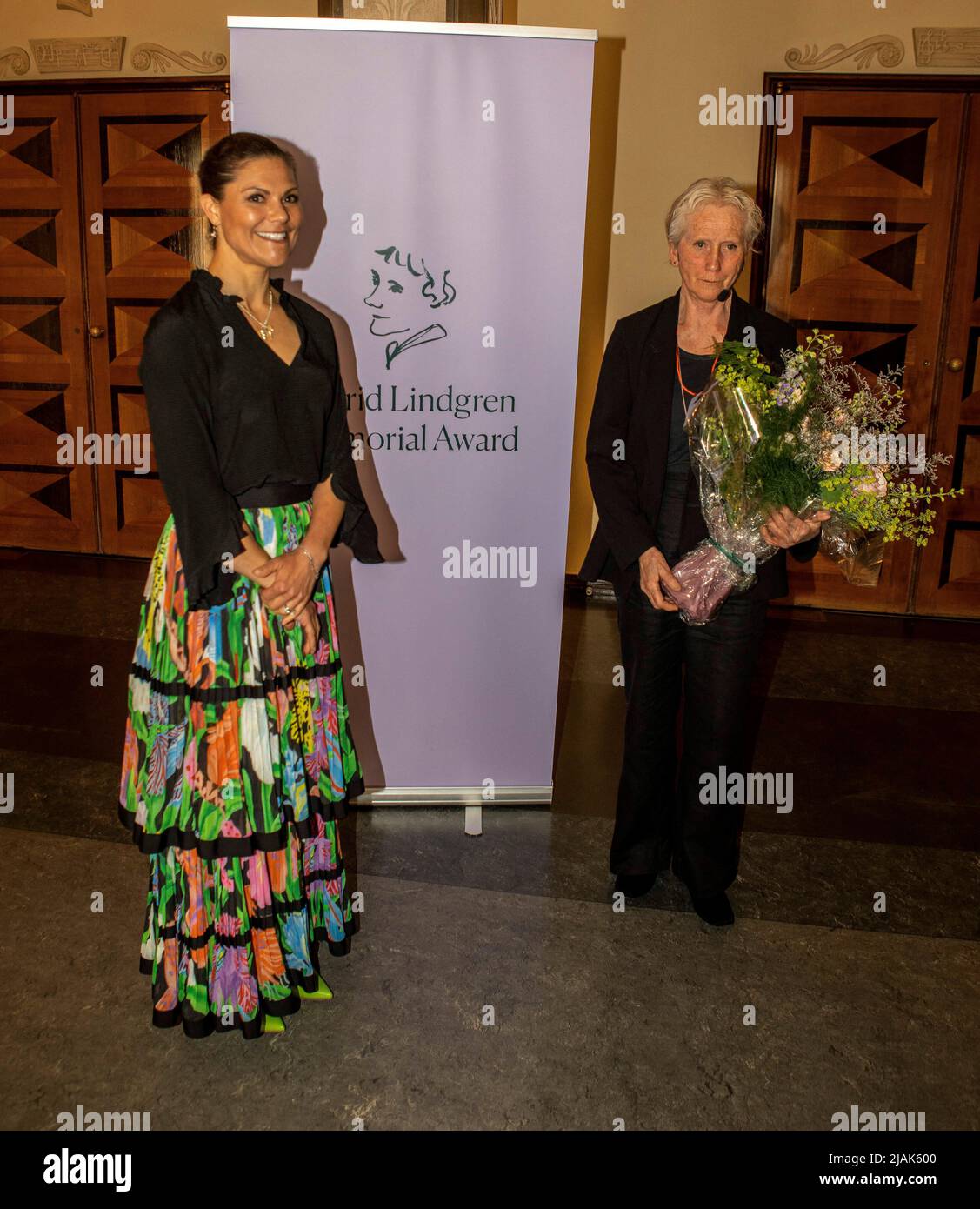 Stockholm, Sweden on May 30, 2022. Crown Princess Victoria, Eva ...