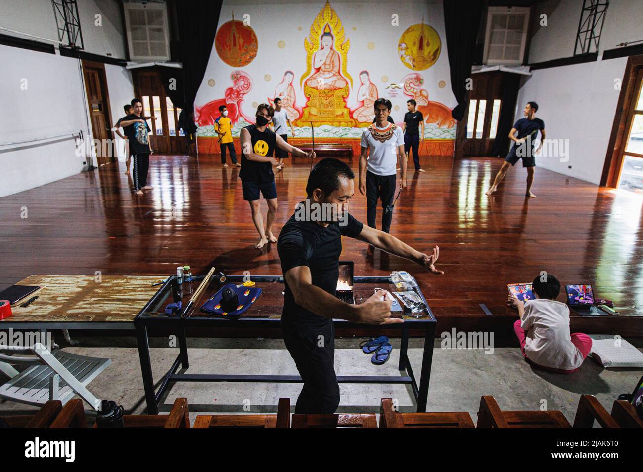 Bangkok, Thailand. 29th May, 2022. Pichet Klunchun, dance artist and ...