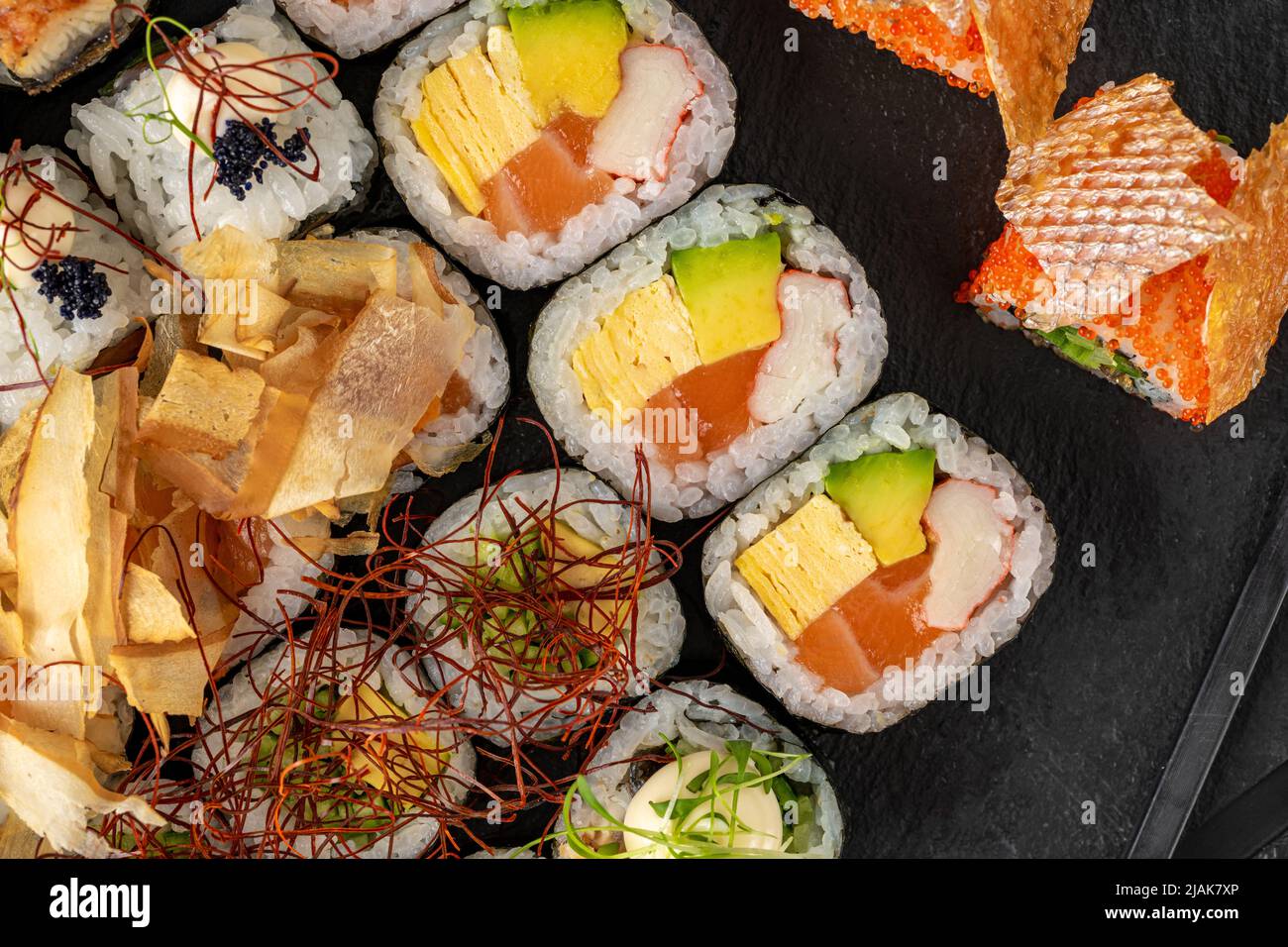 Set sushi hi-res stock photography and images - Alamy