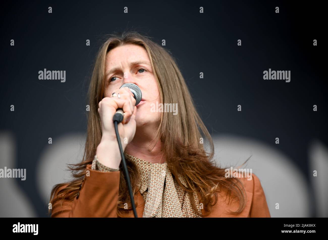 Tom Ogden Of Blossoms Pop Band Performs Live On Stage At The Tramlines