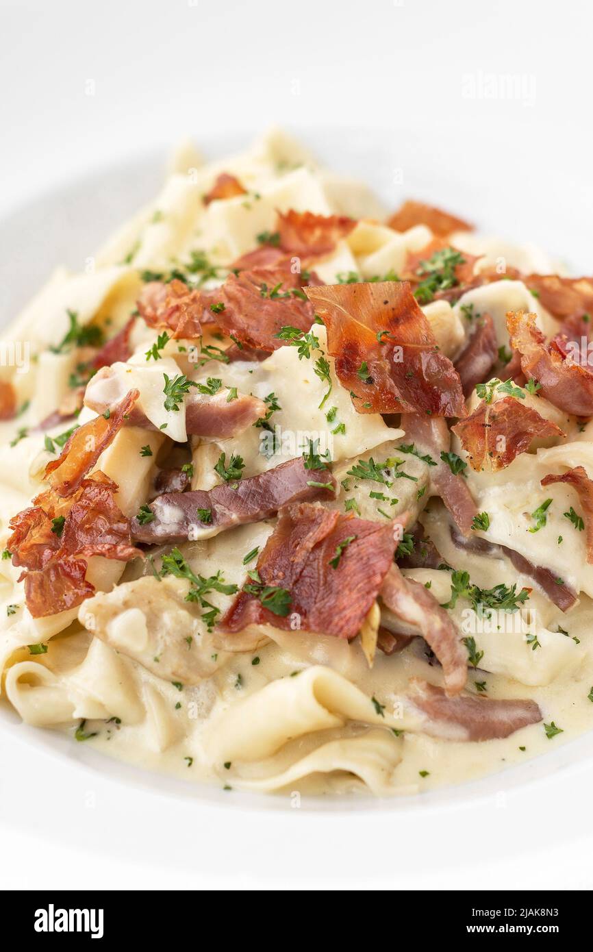 Creamy parma ham prosciutto hi-res stock photography and images - Alamy