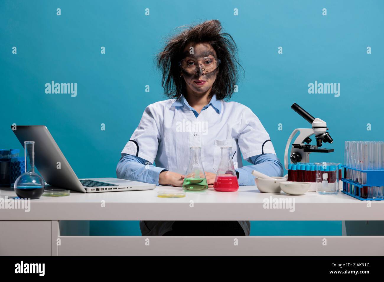Chemistry lab after explosion hi-res stock photography and images - Alamy
