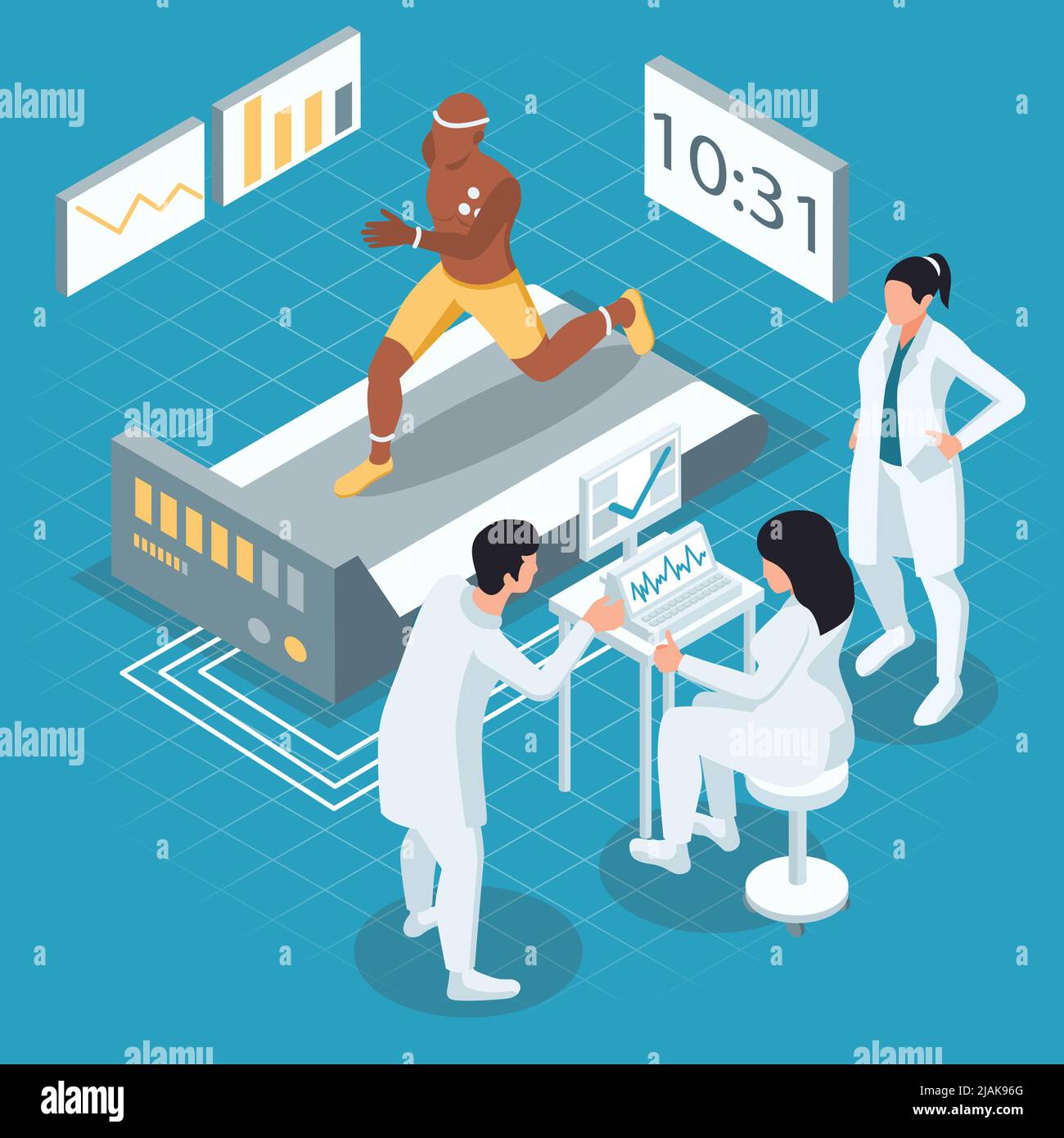 Athletic sensors Stock Vector Images - Alamy