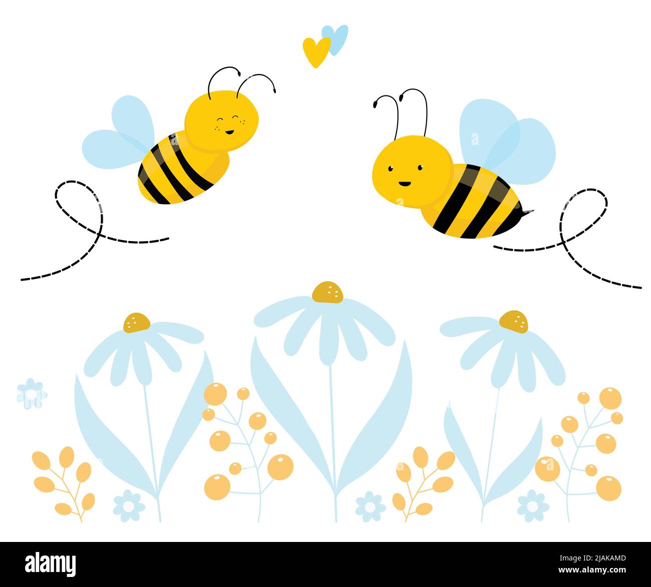 Cartoon bees design Stock Vector Image & Art - Alamy