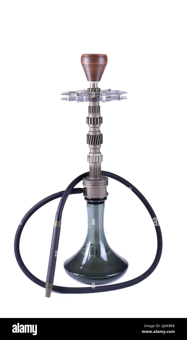designer hookah on white background Stock Photo - Alamy