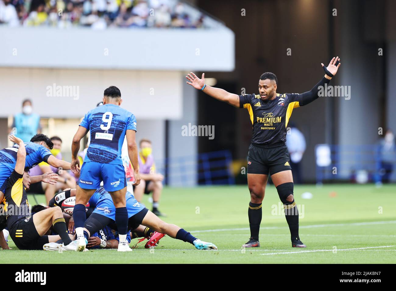 Japan National Stadium, Tokyo, Japan. 29th May, 2022. Samu Kerevi, MAY ...