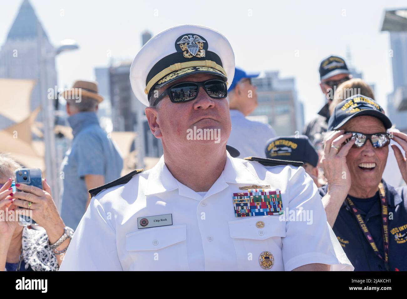 New York, New York, USA. 30th May, 2022. Rear Admiral Charles Rock ...