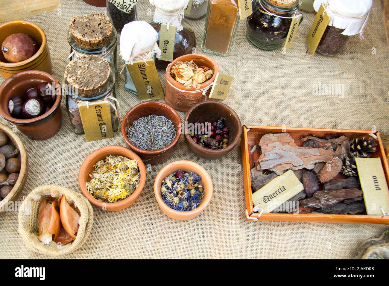 Medieval herbarium hi-res stock photography and images - Alamy