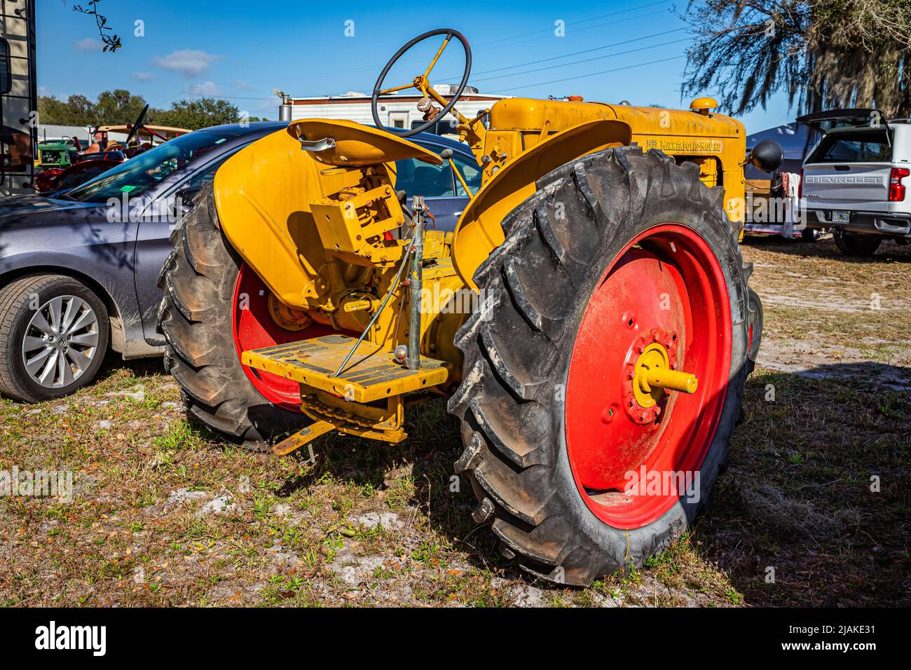Fort Meade, FL - February 23, 2022: 1951 Minneapolis-Moline Model R at ...