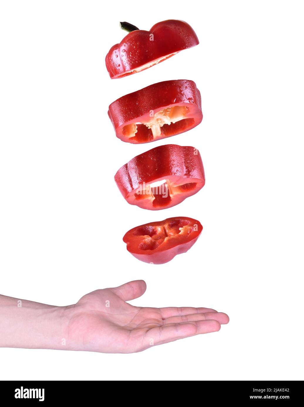 Flying sweet red bell Cut Out Stock Images & Pictures - Alamy