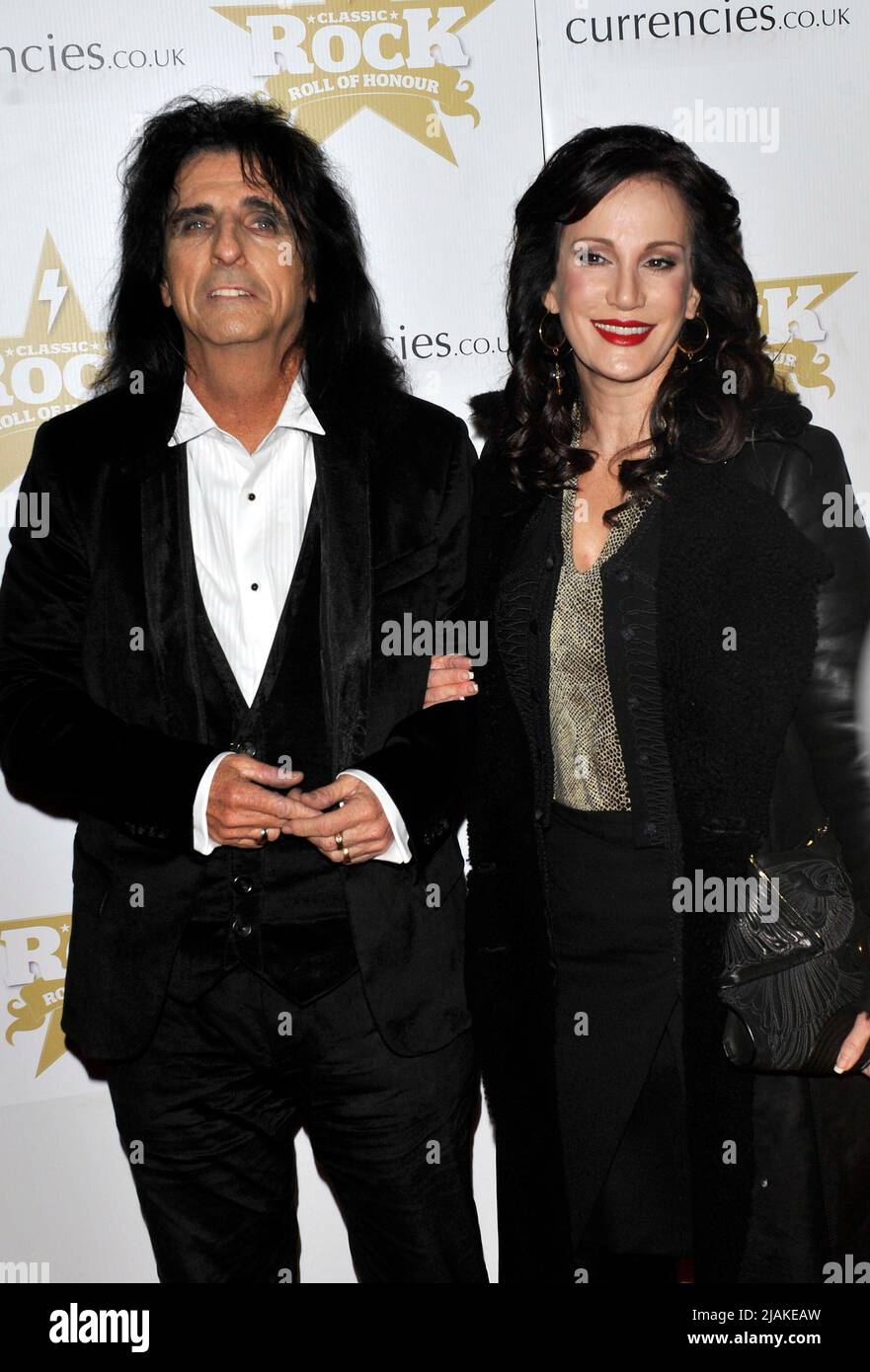 Alice Cooper attends the Classic Rock Roll Of Honour at the Roundhouse ...