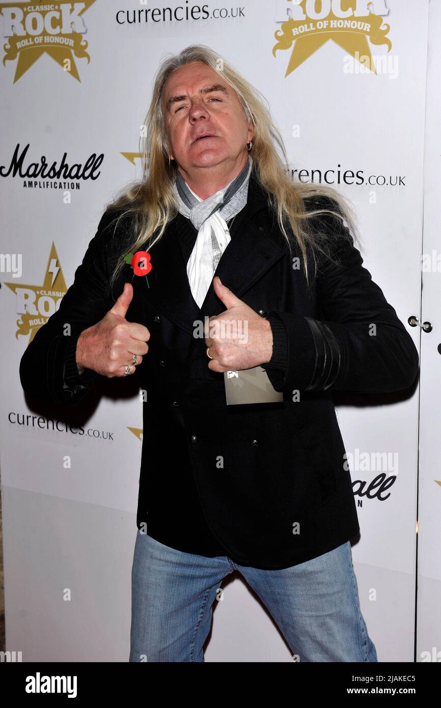 Biff Byford at the Classic Rock Roll Of Honour at the Roundhouse on ...