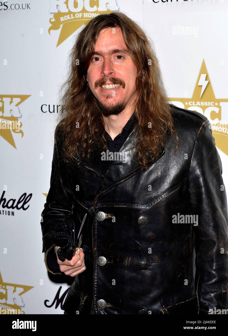 Mike Akerfeldt at the Classic Rock Roll Of Honour at the Roundhouse on ...