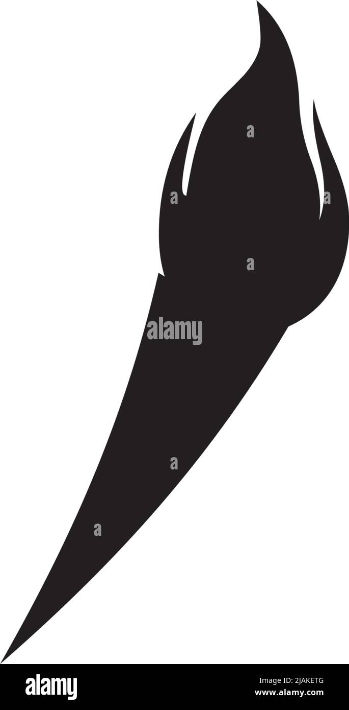 Torch logo design vector illustration template Stock Vector Image & Art ...