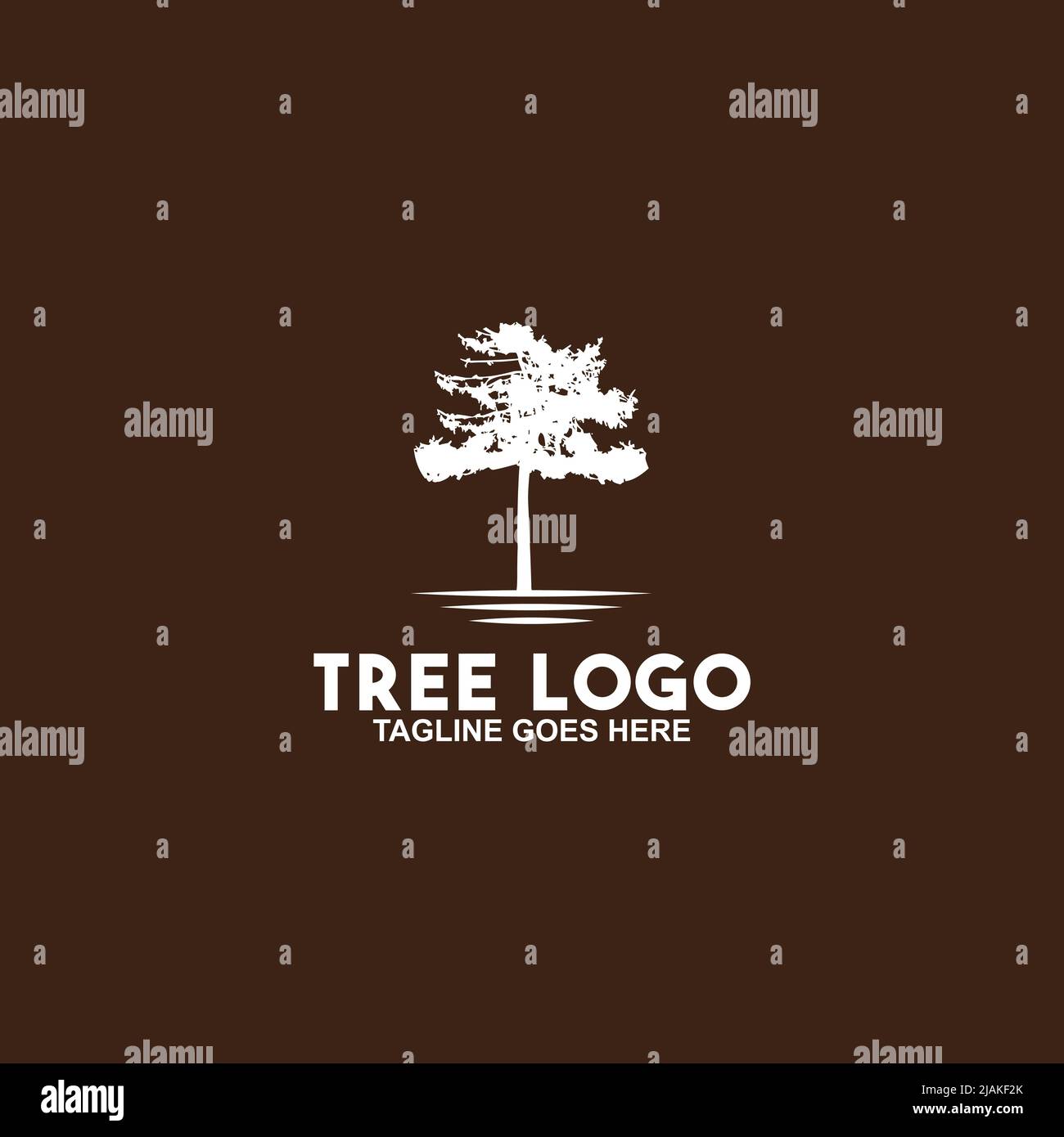 Tree logo icon design inspiration vector template Stock Vector Image ...