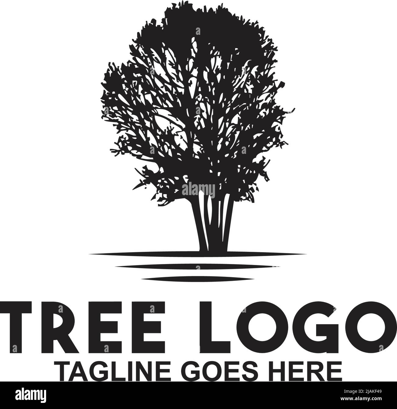 Tree logo icon design inspiration vector template Stock Vector Image ...