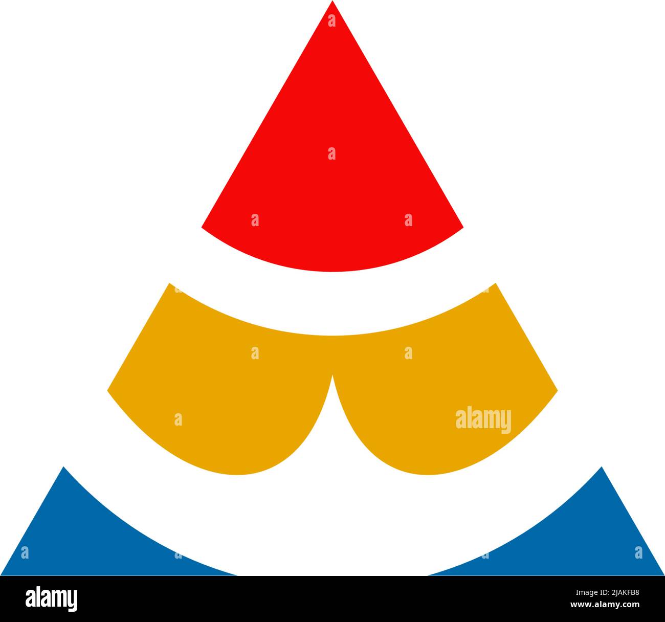 Triangle icon logo design inspiration vector template Stock Vector ...