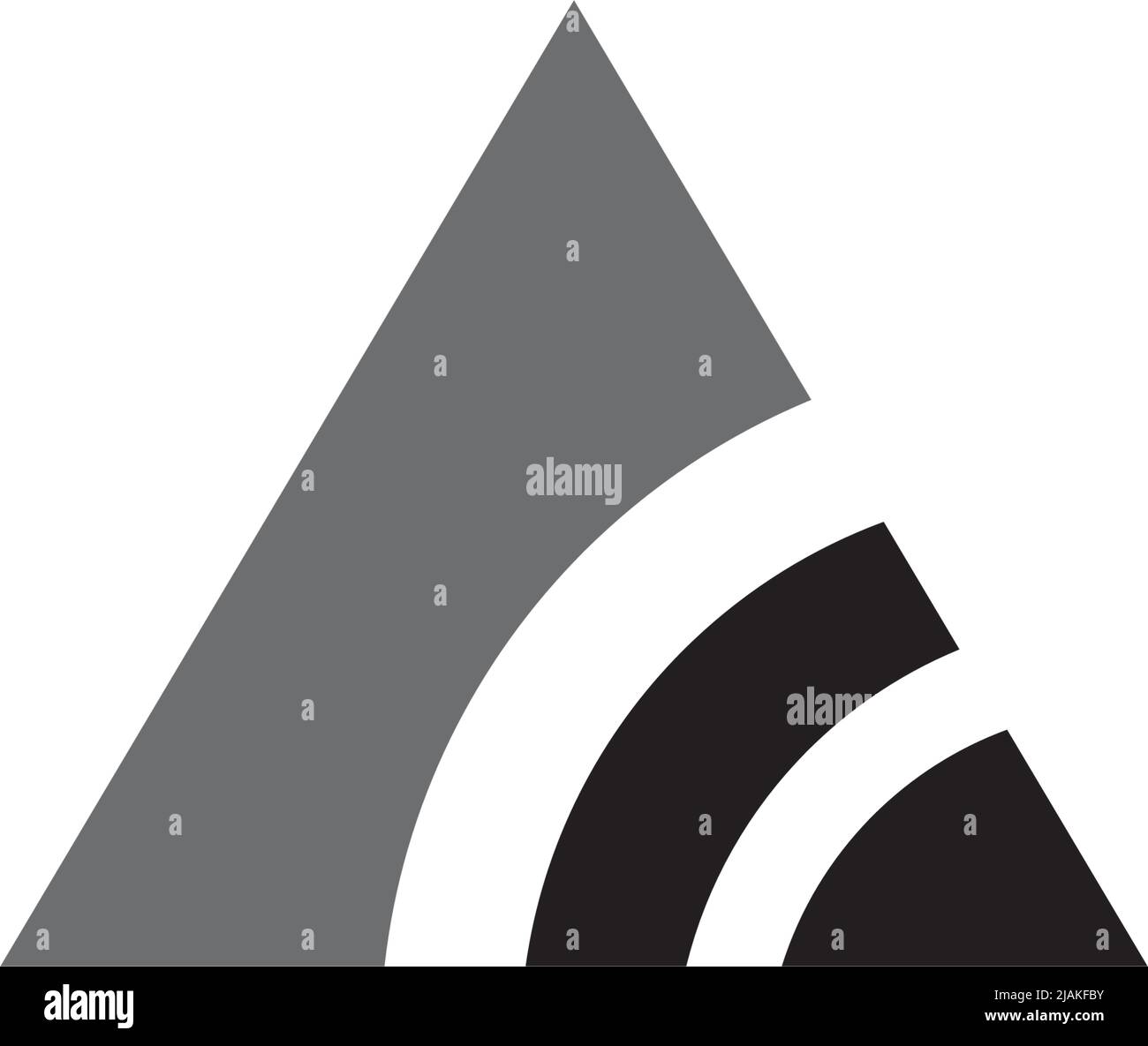 Triangle icon logo design inspiration vector template Stock Vector ...