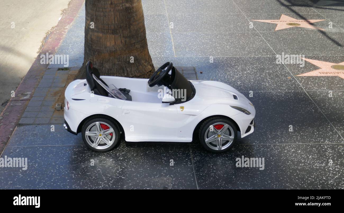 Los Angeles, California, USA 30th May 2022 Toy Car on Hollywood Walk of ...