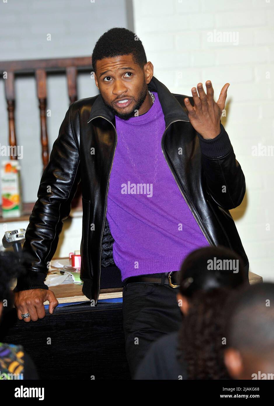 USHER AT HIS New Look Foundation - workshop The Brunswick Club, 34 ...