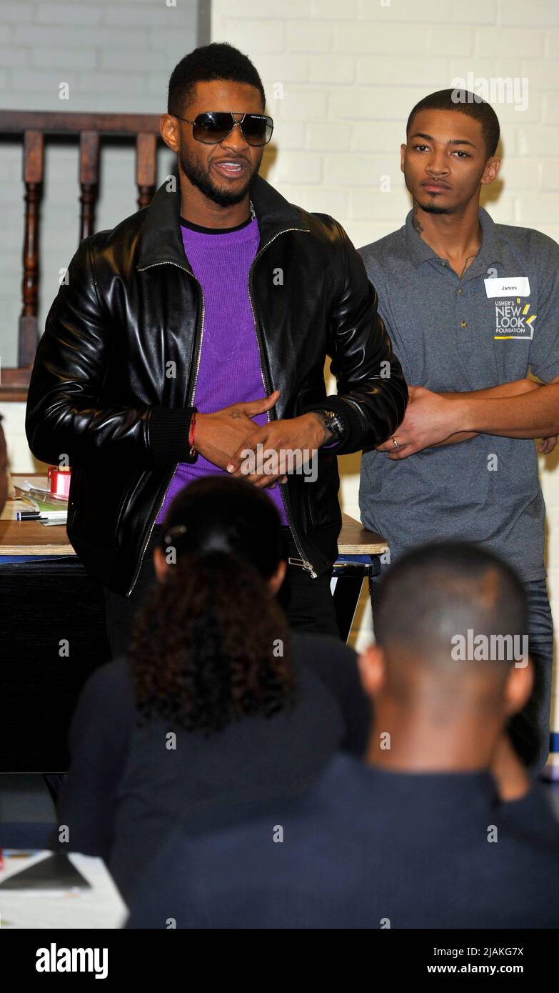 USHER AT HIS New Look Foundation - workshop The Brunswick Club, 34 ...