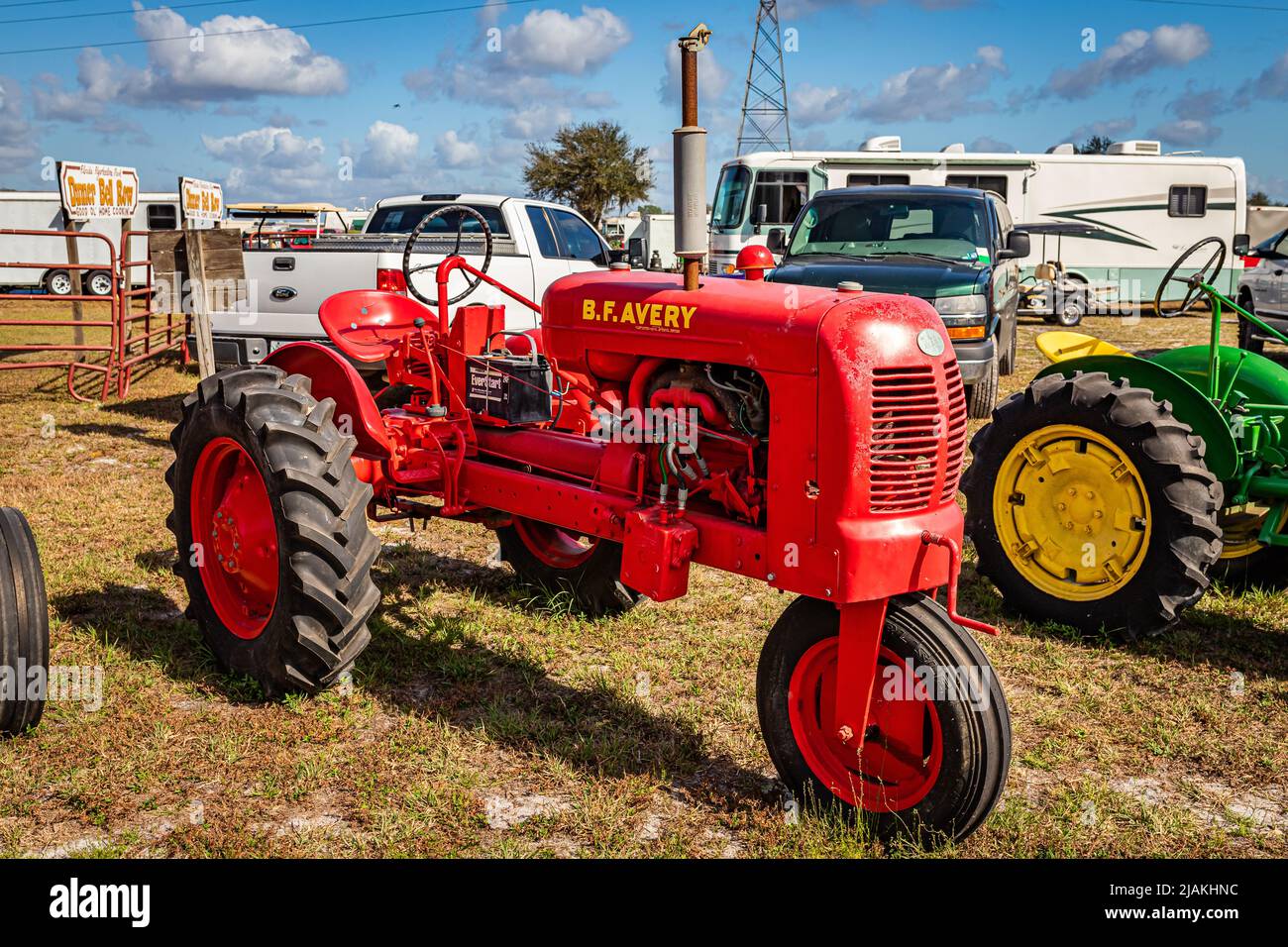 Fort Meade, FL - February 23, 2022: 1943 B.F. Avery Model A Tractor at ...