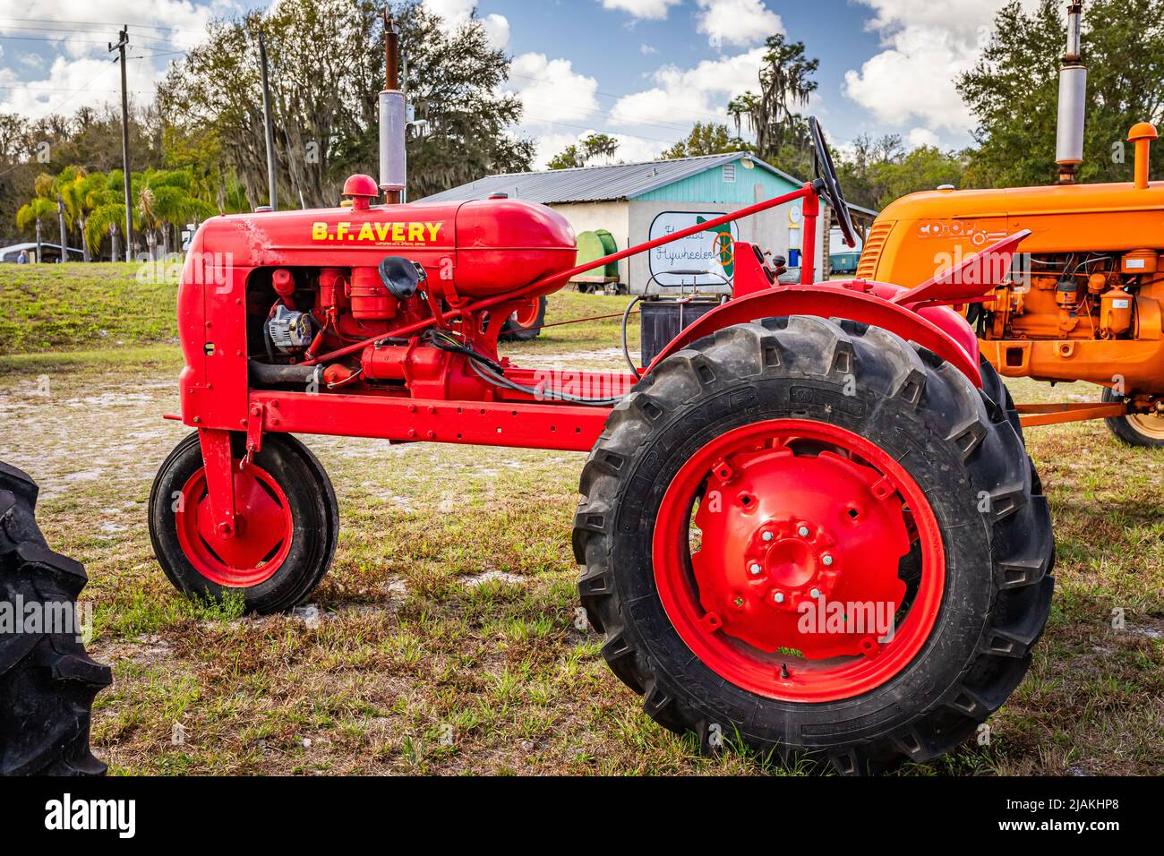 Fort Meade, FL - February 23, 2022: 1943 B.F. Avery Model A Tractor at ...