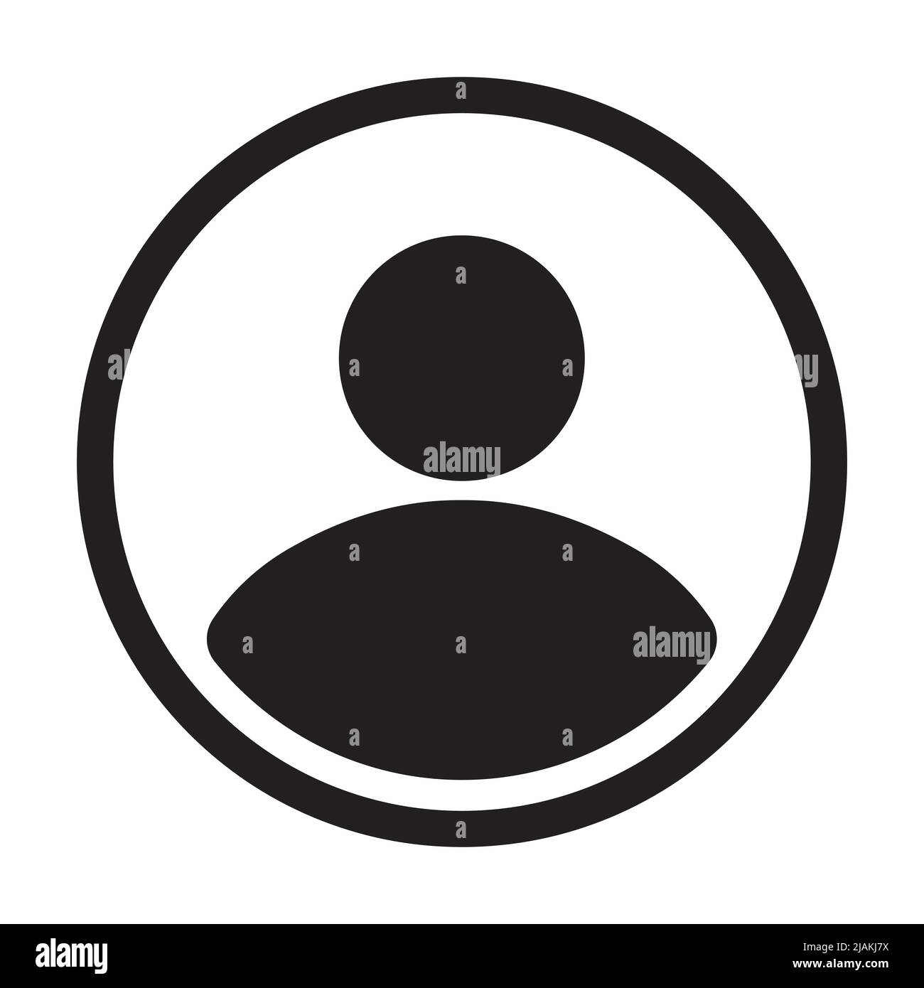 User icon vector for graphic design, logo, website, social media ...