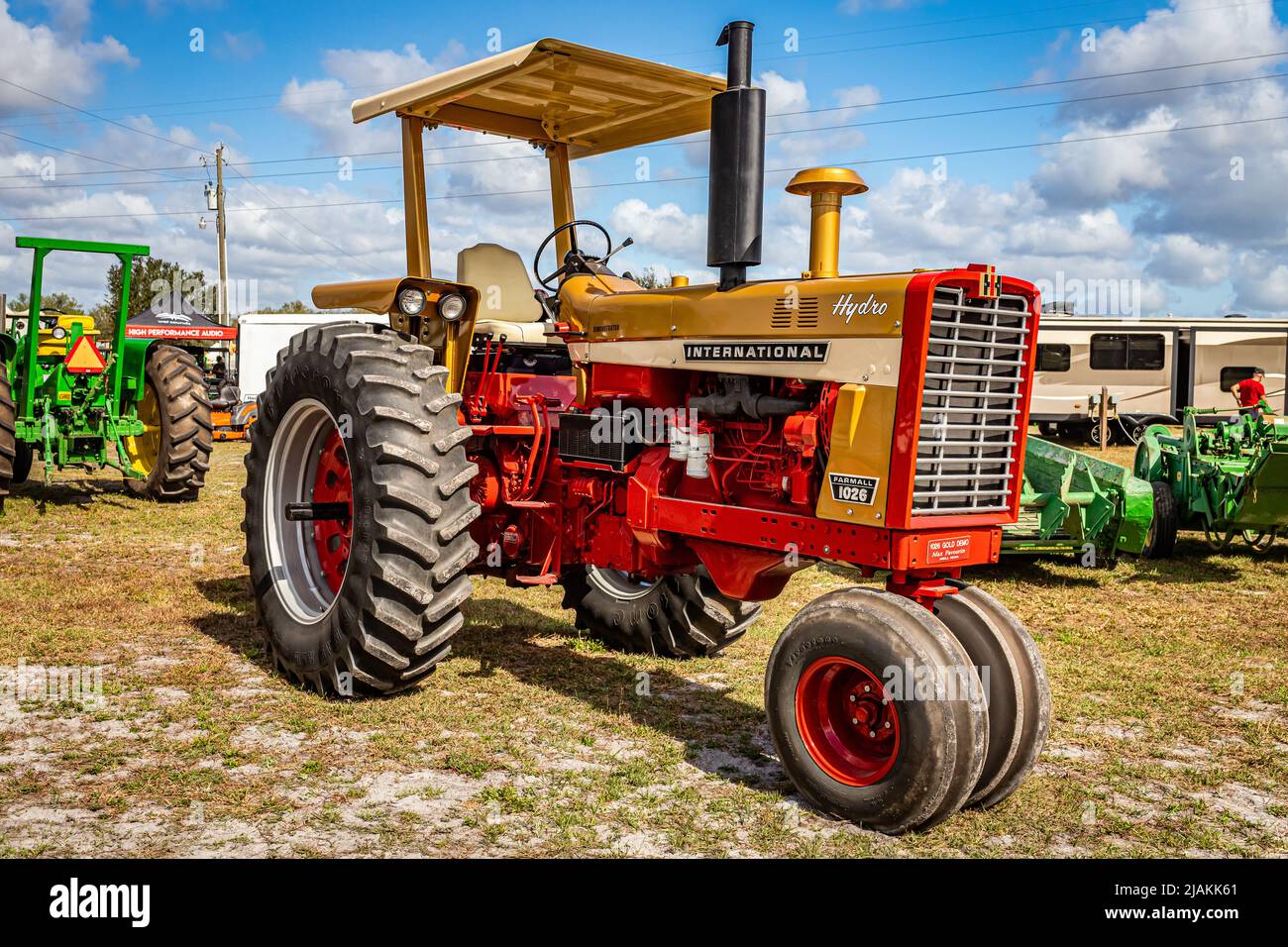 Fort Meade, FL - February 23, 2022: 1970 International Harvester ...
