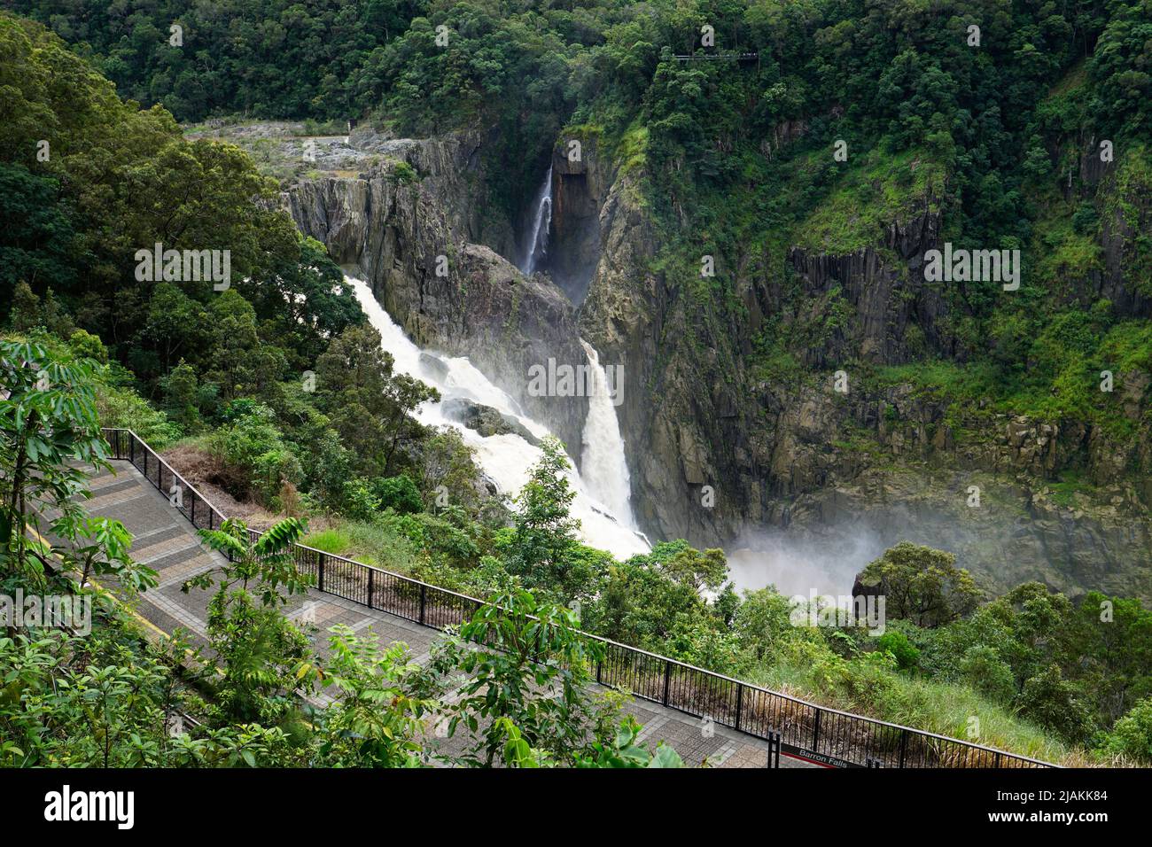 Barron Falls in North Queensland Australia Stock Photo - Alamy